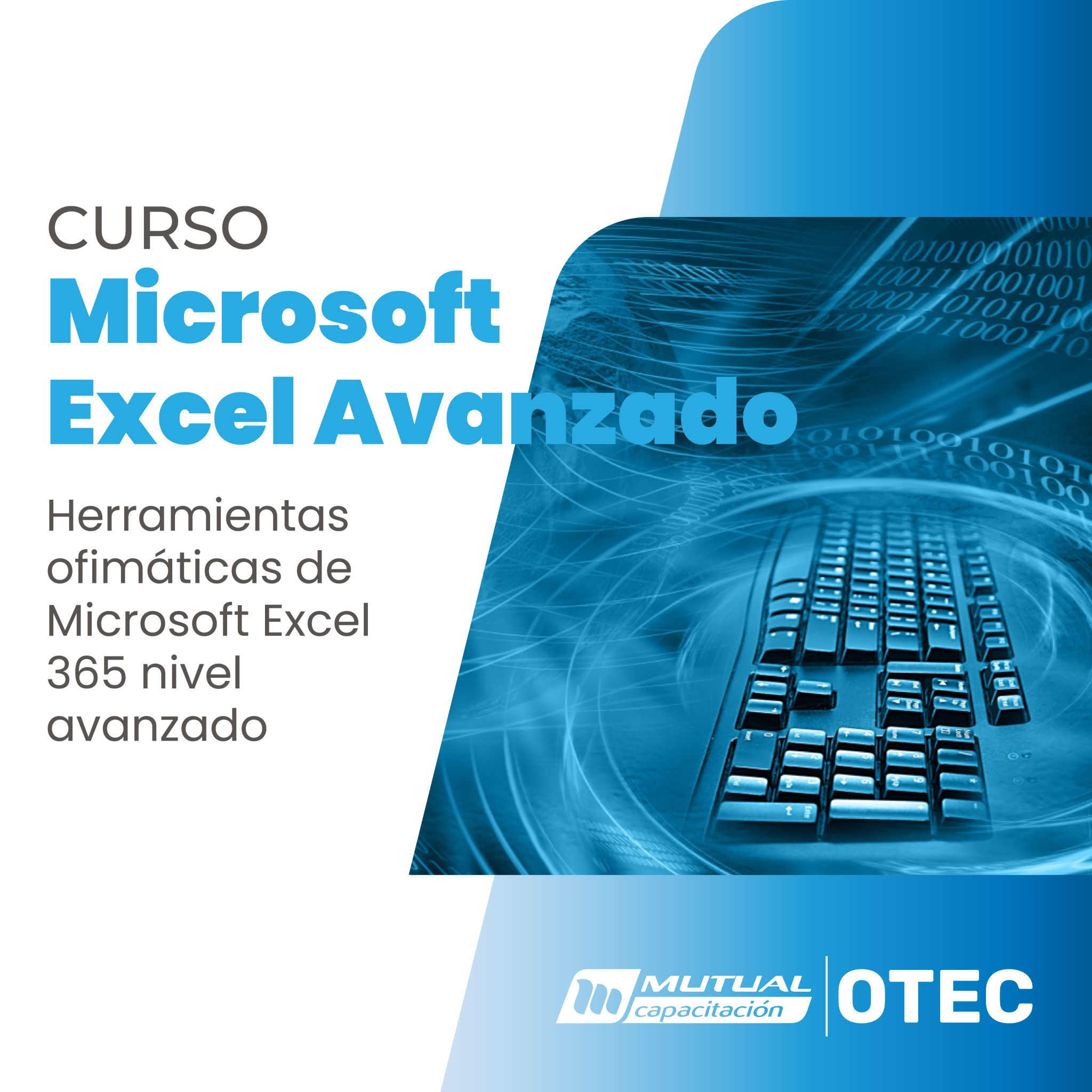 Herramientas ofimáticas de Microsoft Excel 365 nivel avanzado - Mutual ...